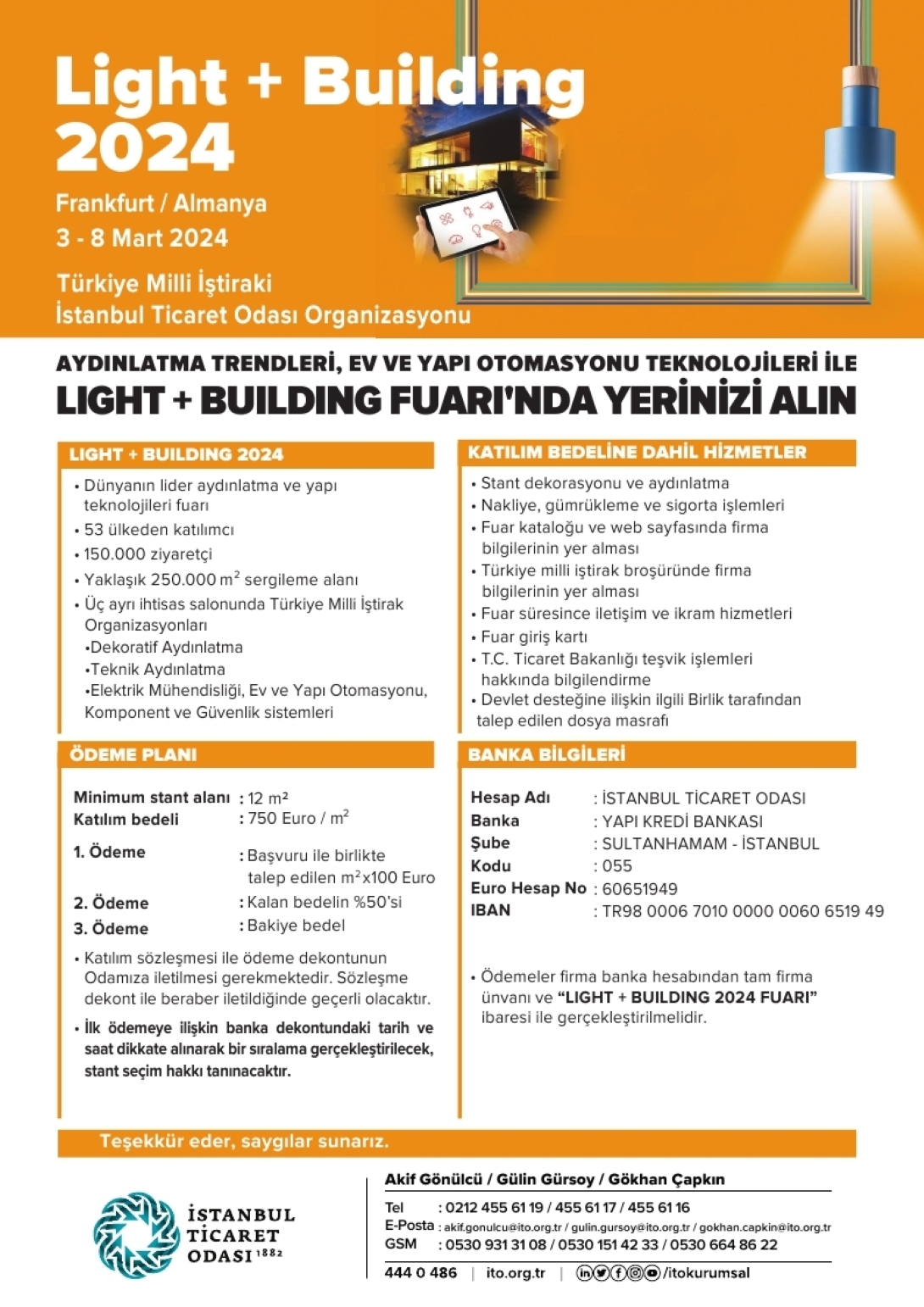 İTO | LIGHT + BUILDING 2024