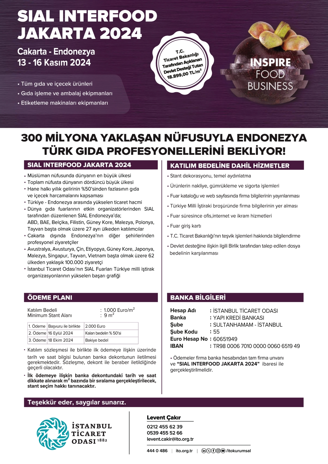 İTO | SIAL INTERFOOD 2024