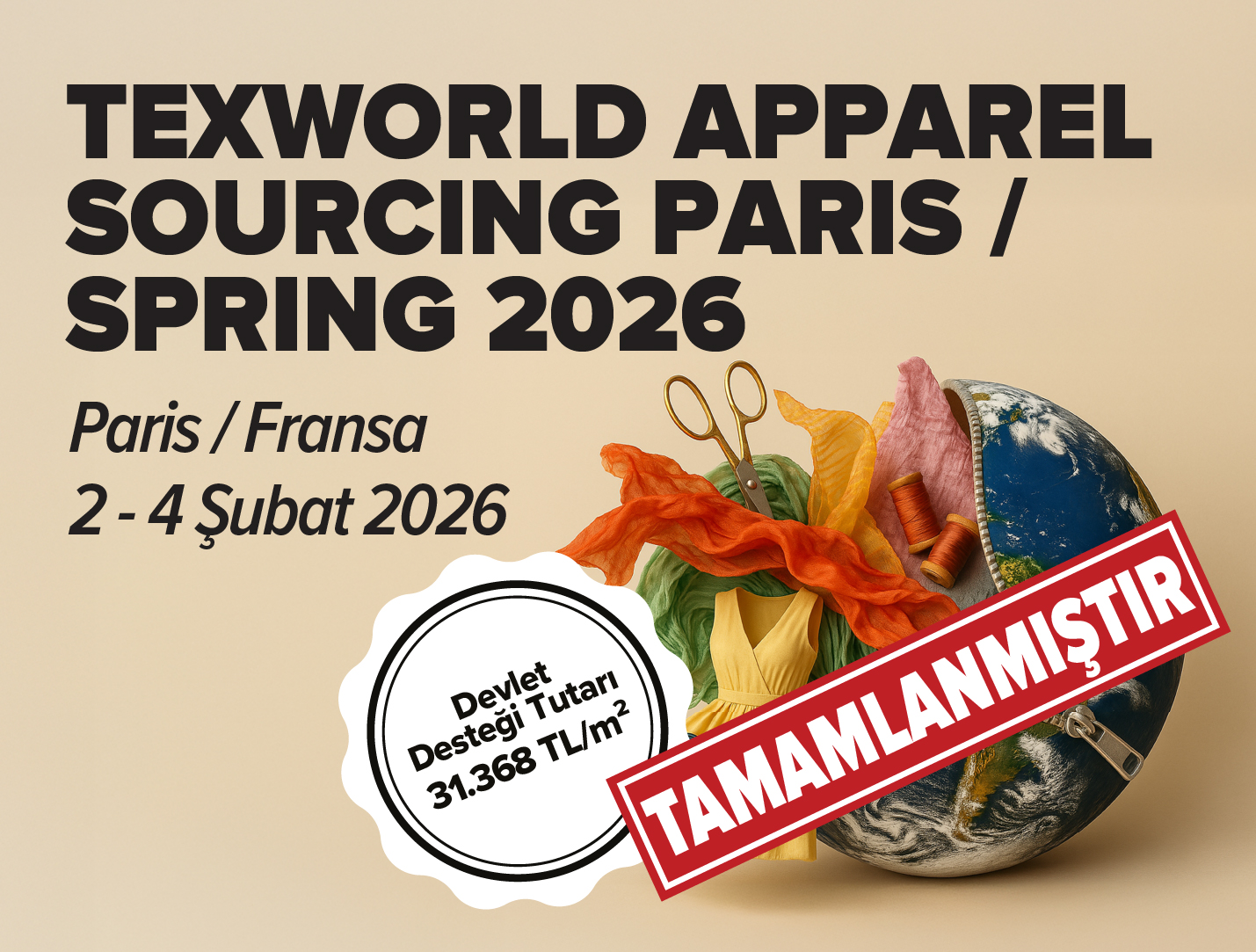 İTO | TEXWORLD APPAREL SOURCING PARIS / SPRING 2026